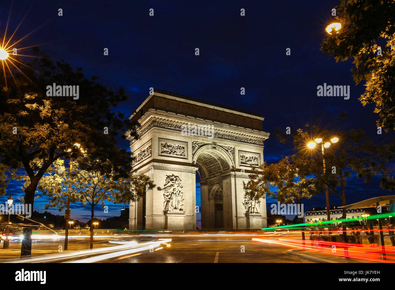 The Triumphal Arch is one of the most famous monuments in Paris. It ...