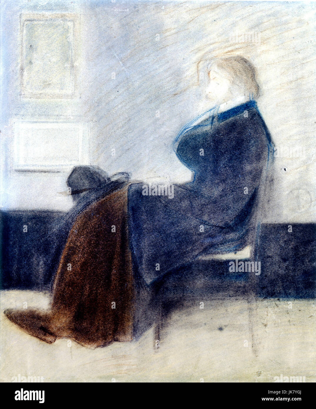 James Abbott McNeill Whistler, Study of Thomas Carlyle 1912 Berkshire ...