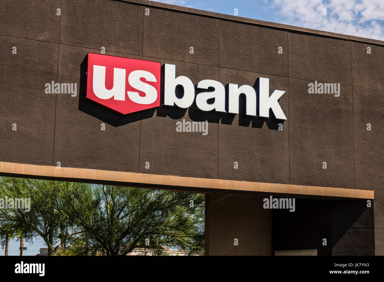 Las Vegas - Circa July 2017: U.S. Bank and Loan Branch. US Bank is ...