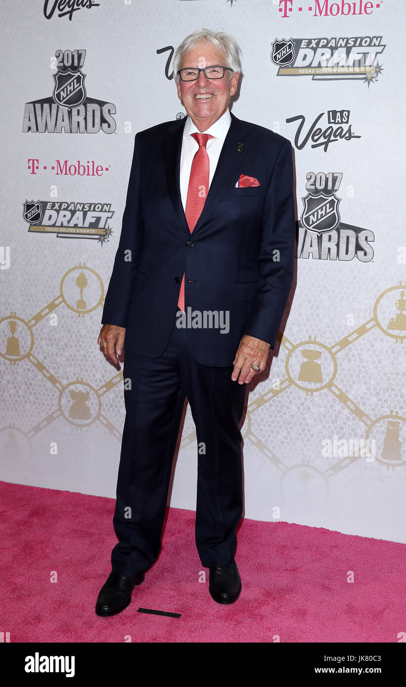 NHL Awards 2017 at T-Mobile Arena - Arrivals Featuring: Bill Foley ...