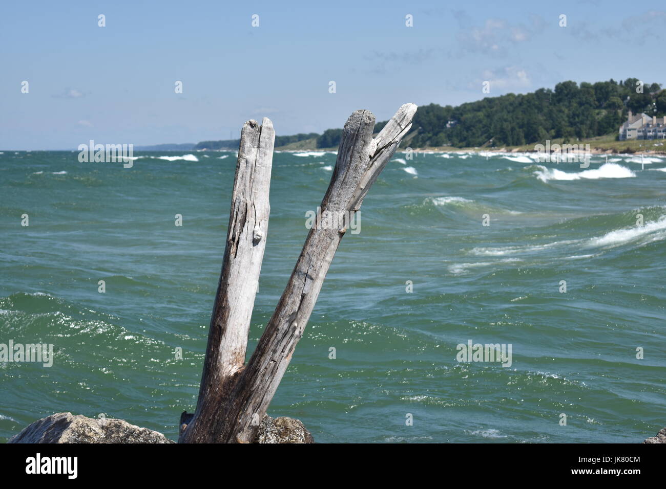 Waves of lake michigan hi-res stock photography and images - Alamy