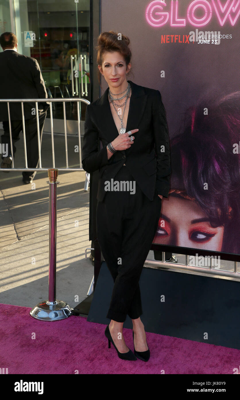 Premiere of Netflix's Series 'GLOW' Featuring: Alysia Reiner Where ...