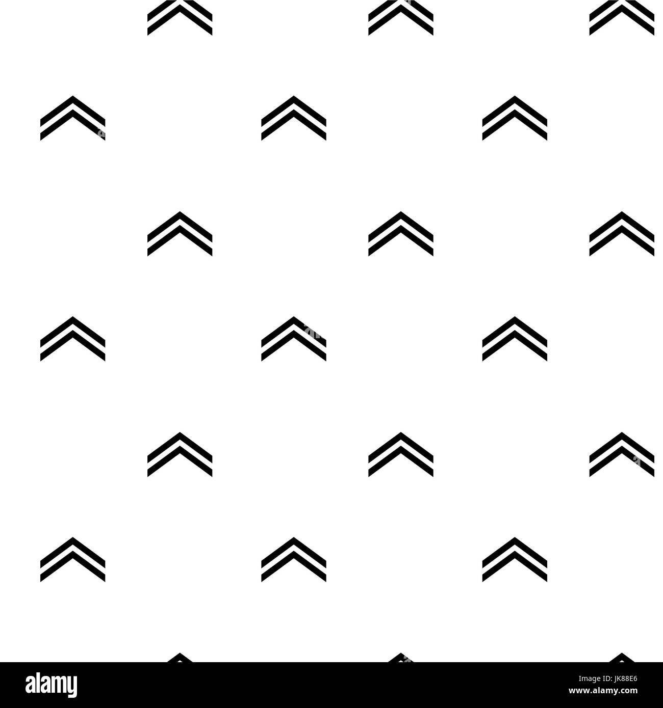 Seamless pattern with arrow up. Vector up arrow and illustration of ...