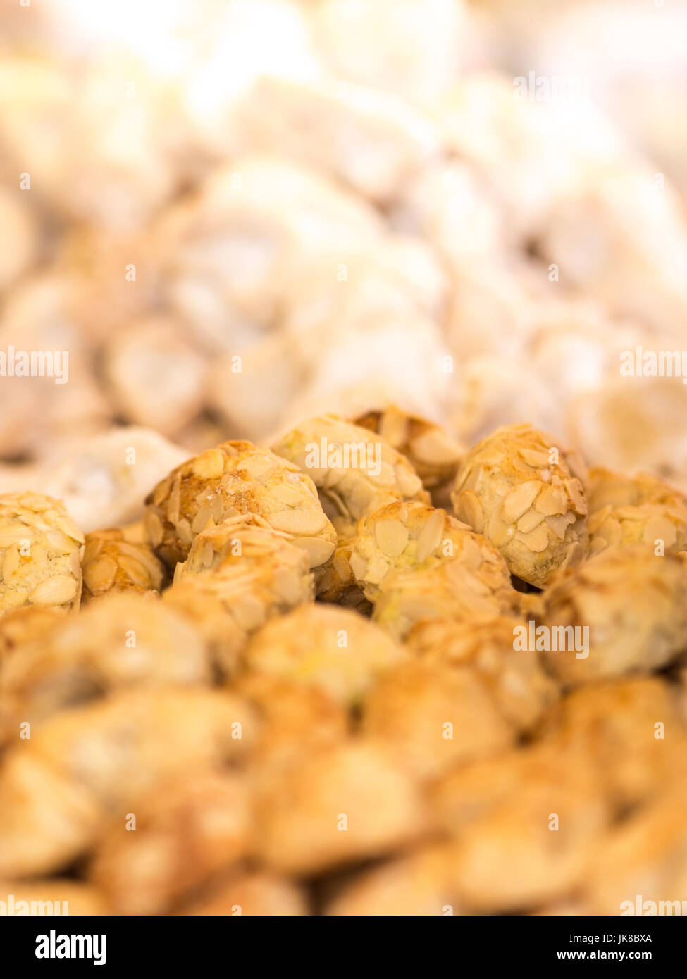 Vibrant and multi colored mixed sweets in a street market Stock Photo ...