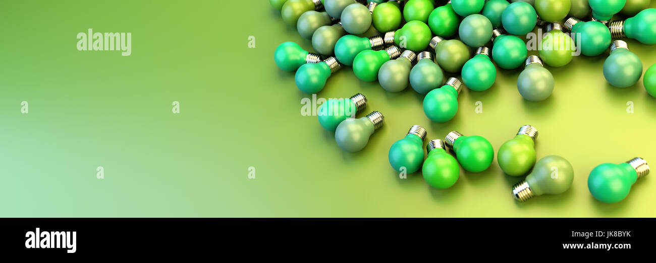 Infinite bulbs background, 3d rendering Stock Photo - Alamy