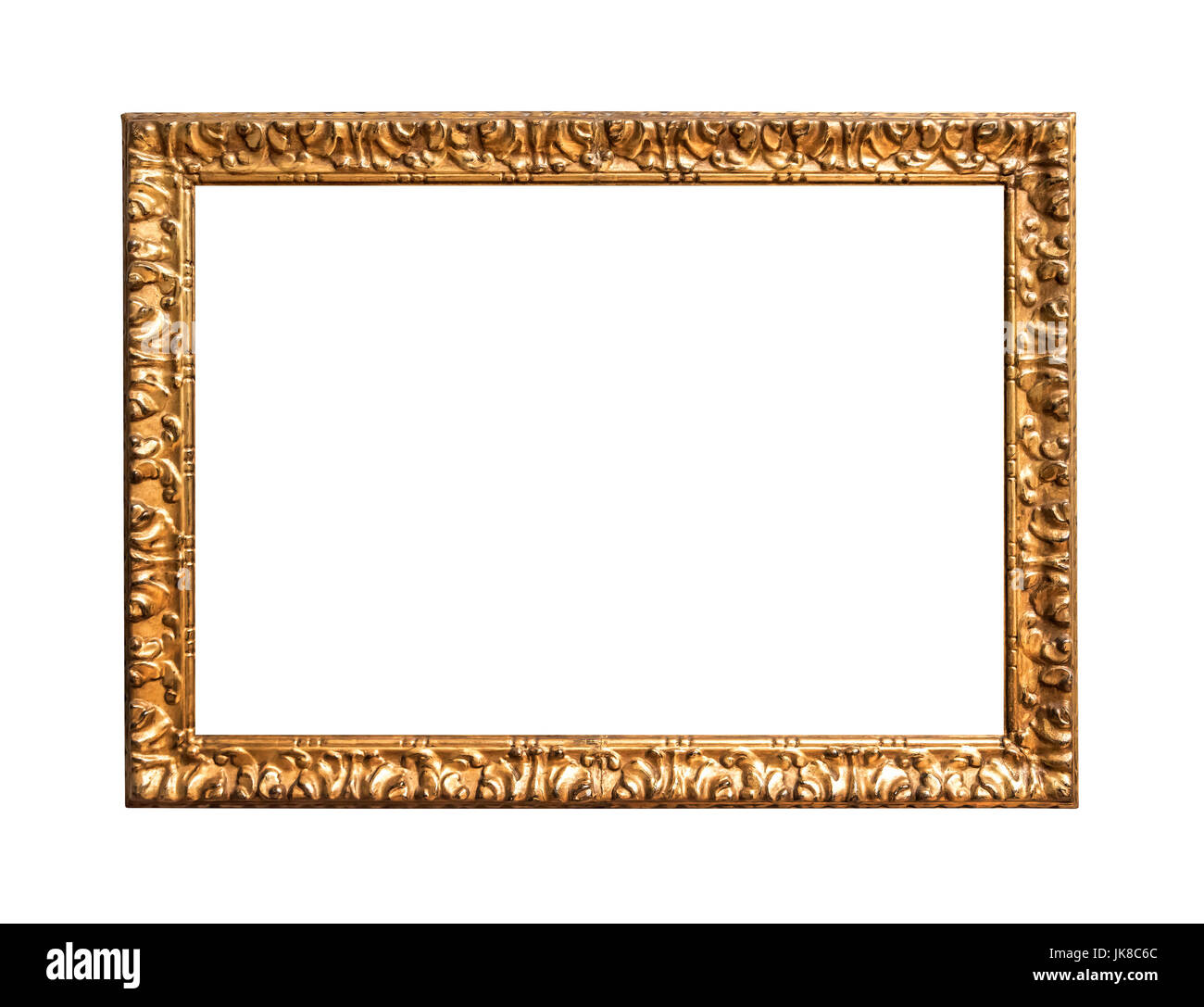Antique golden frame Stock Photo - Alamy