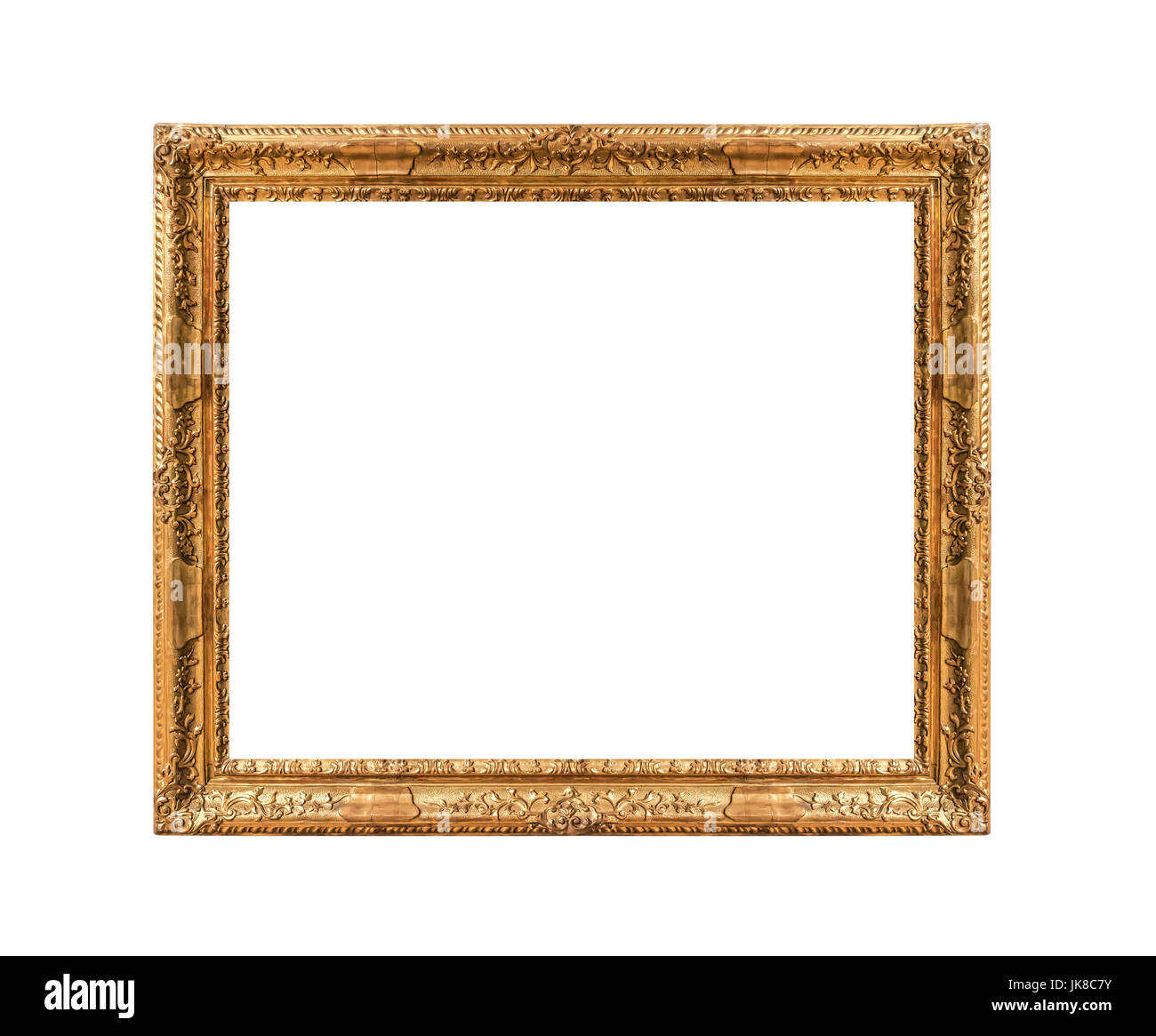 Antique golden frame Stock Photo - Alamy
