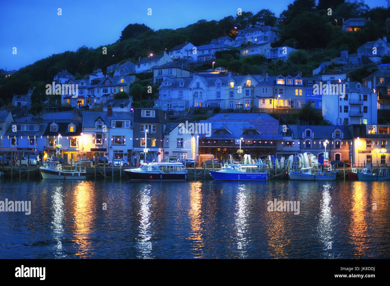 Looe cornwall night hi-res stock photography and images - Alamy