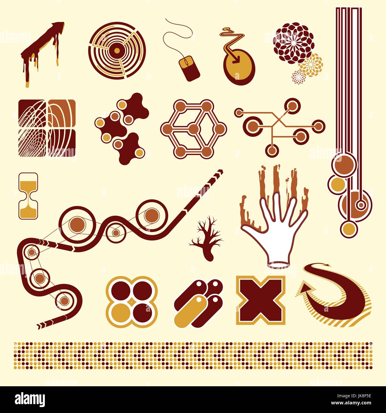 Set of Design elements Stock Vector Image & Art - Alamy