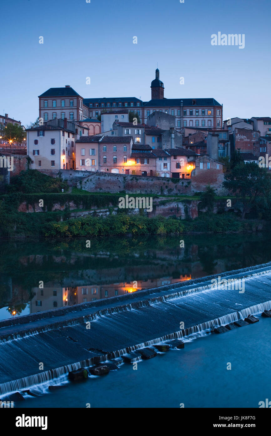 France, Midi-Pyrenees Region, Tarn Department, Albi, town overview by ...