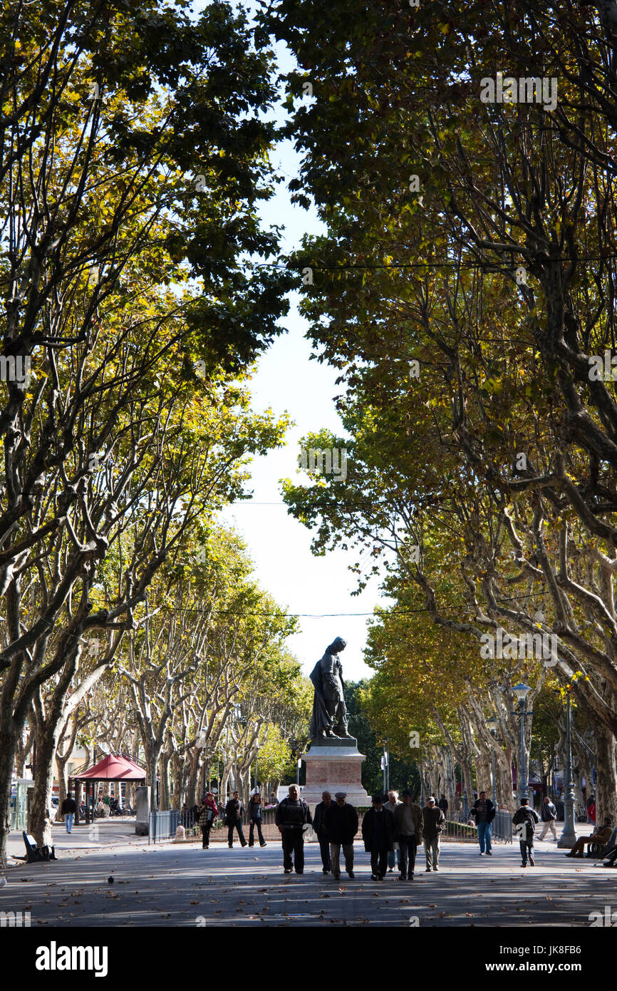 France, Languedoc-Roussillon, Herault Department, Beziers, Allees Paul ...