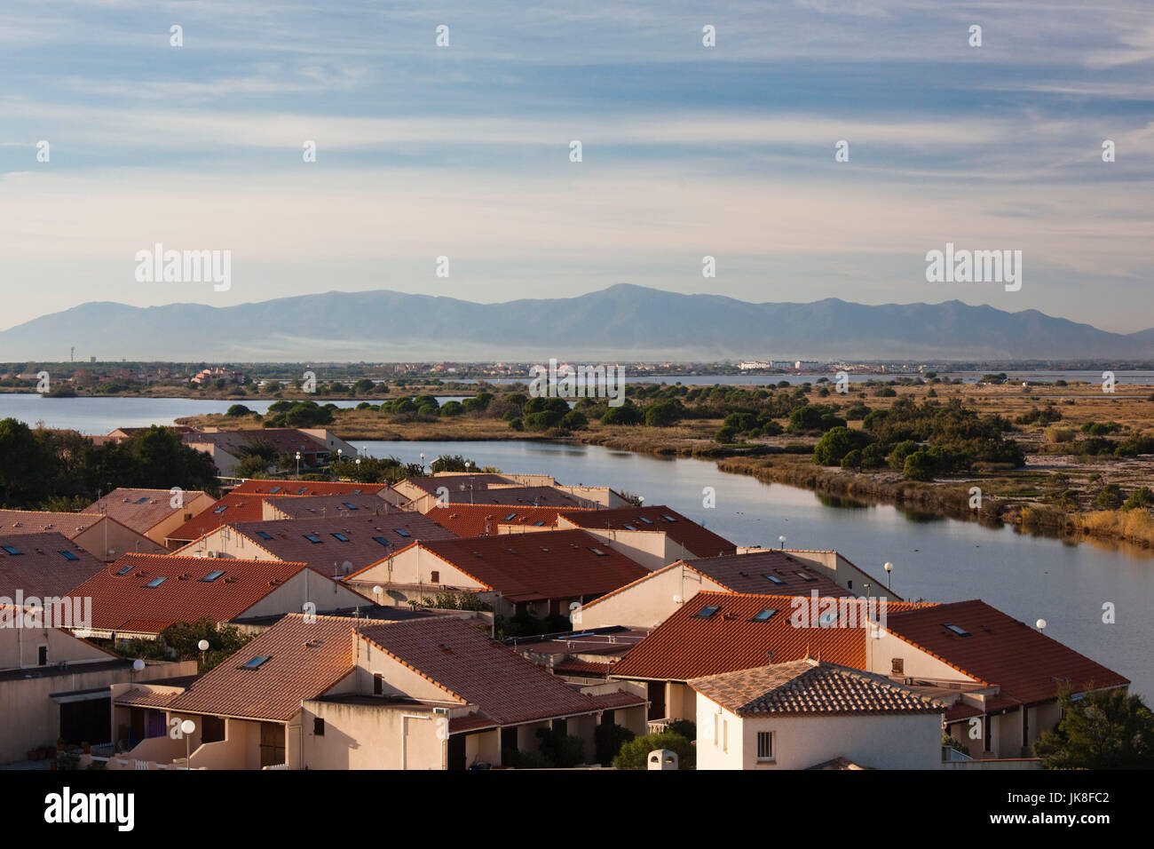 France, Languedoc-Roussillon, Aude Department, Port-Leucate, town ...