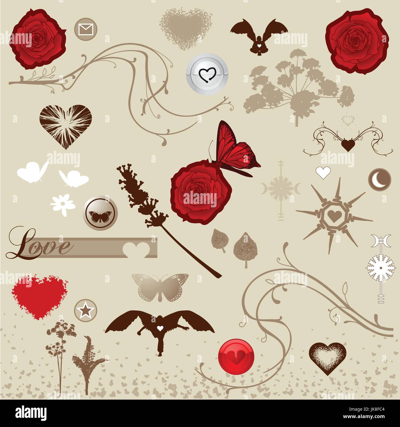 Set of Design elements Stock Vector Image & Art - Alamy