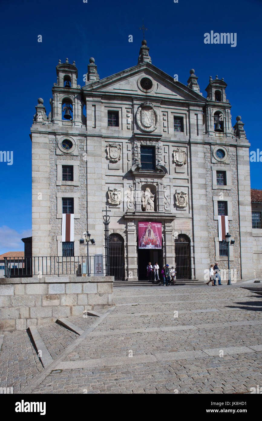 Spain, Castilla y Leon Region, Avila Province, Avila, Convent of Saint ...