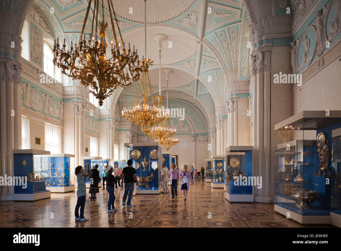 Hermitage museum interior hi-res stock photography and images - Alamy
