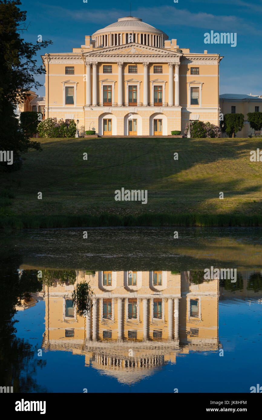 Russia, Saint Petersburg, Pavlovsk, Great Palace of Czar Paul I ...