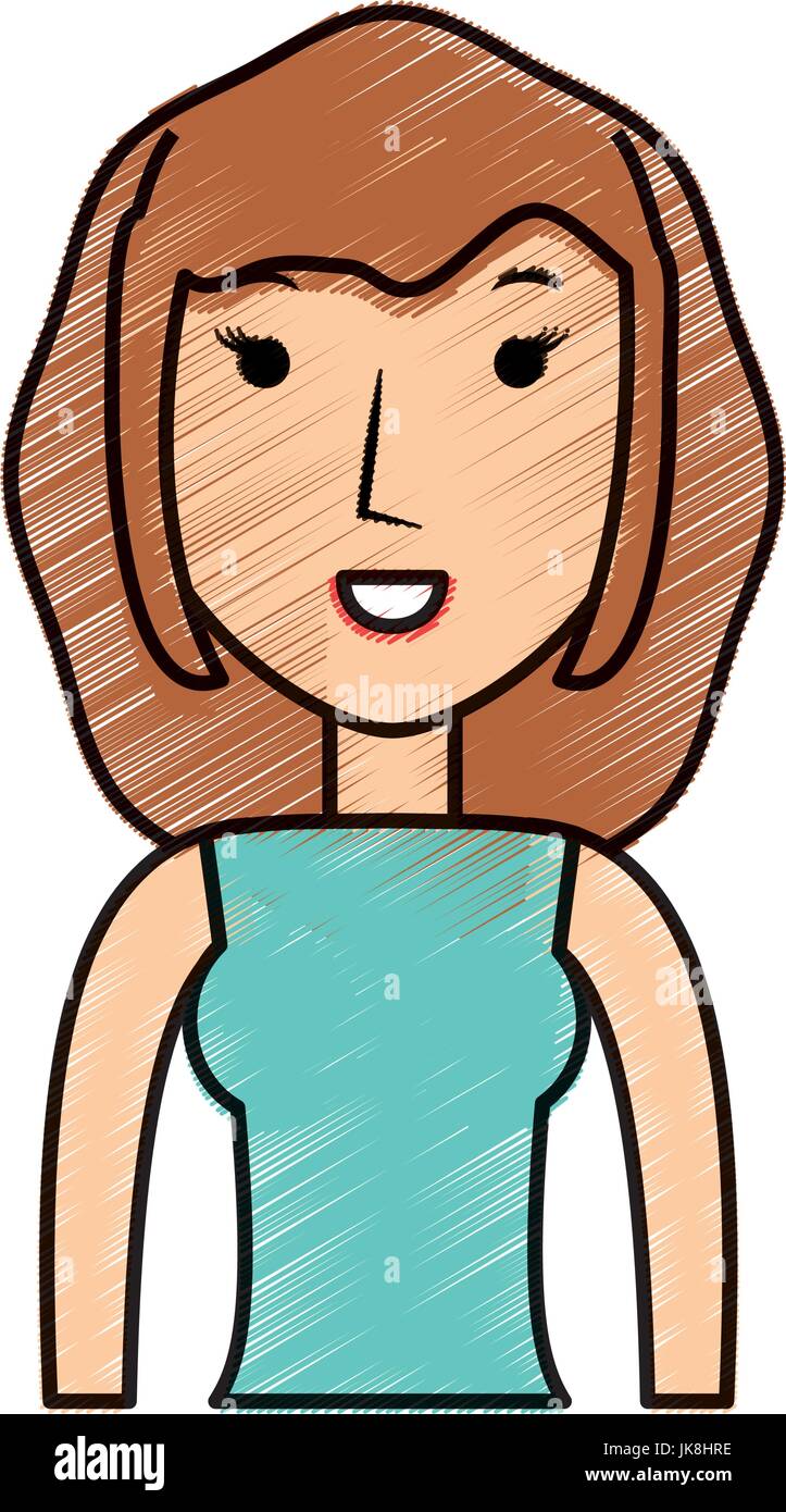 Young woman cartoon Stock Vector Image & Art - Alamy