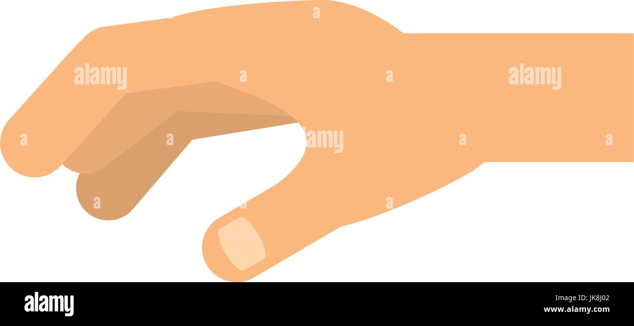 Human hand symbol Stock Vector Image & Art - Alamy