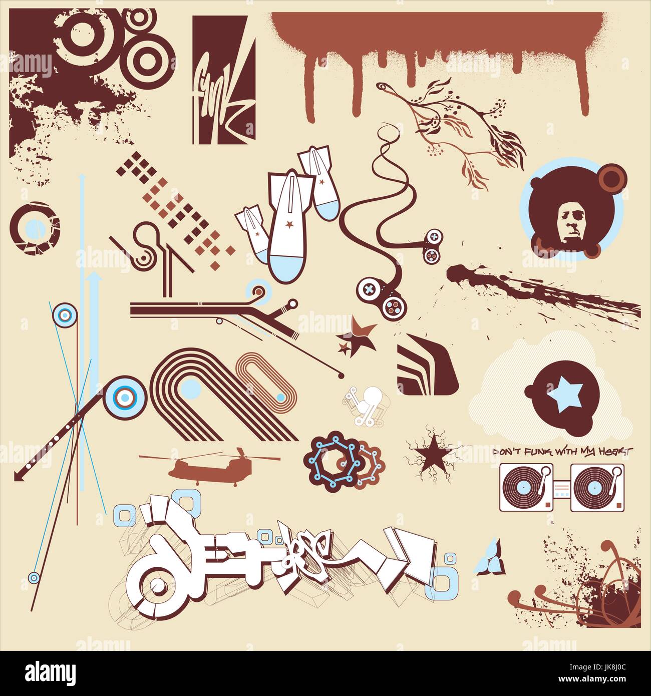 Set of Design elements Stock Vector Image & Art - Alamy