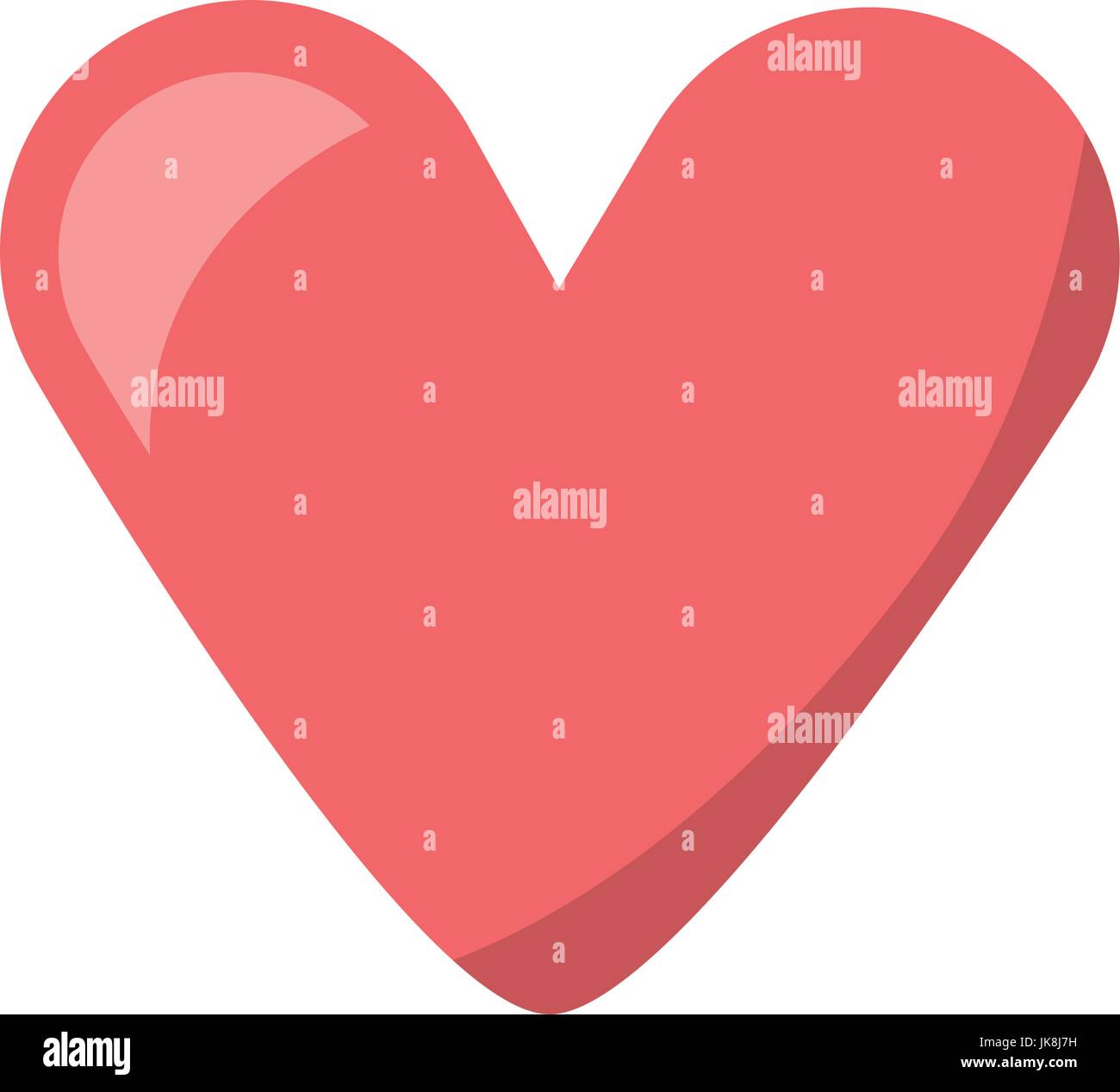 Heart love symbol Stock Vector Image & Art - Alamy