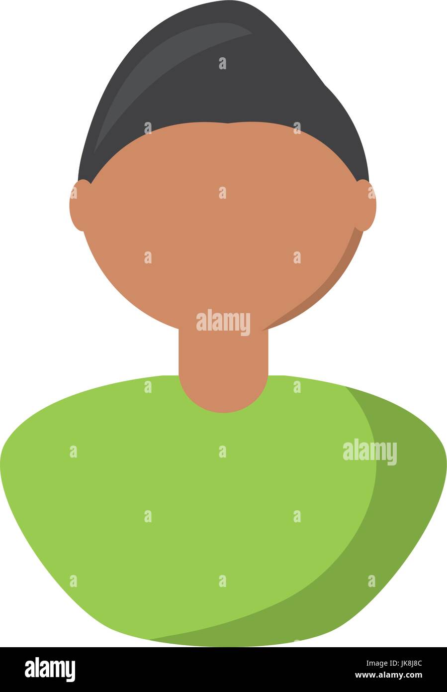 Young man faceless avatar Stock Vector Image & Art - Alamy