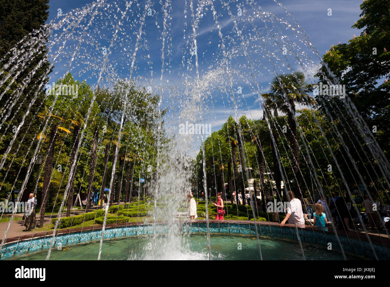 Russia, Black Sea Coast, Sochi, Riviera Park Stock Photo - Alamy