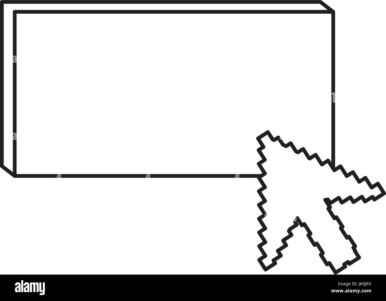 Click cursor symbol Stock Vector Image & Art - Alamy