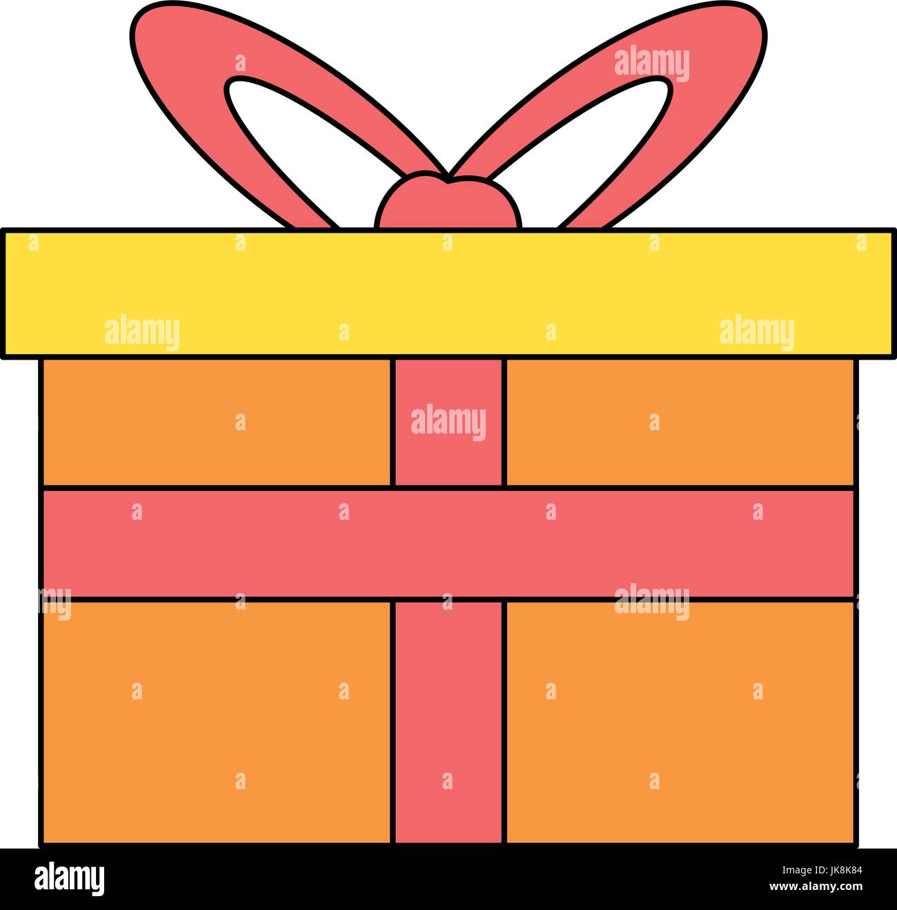 Gift box symbol Stock Vector Image & Art - Alamy