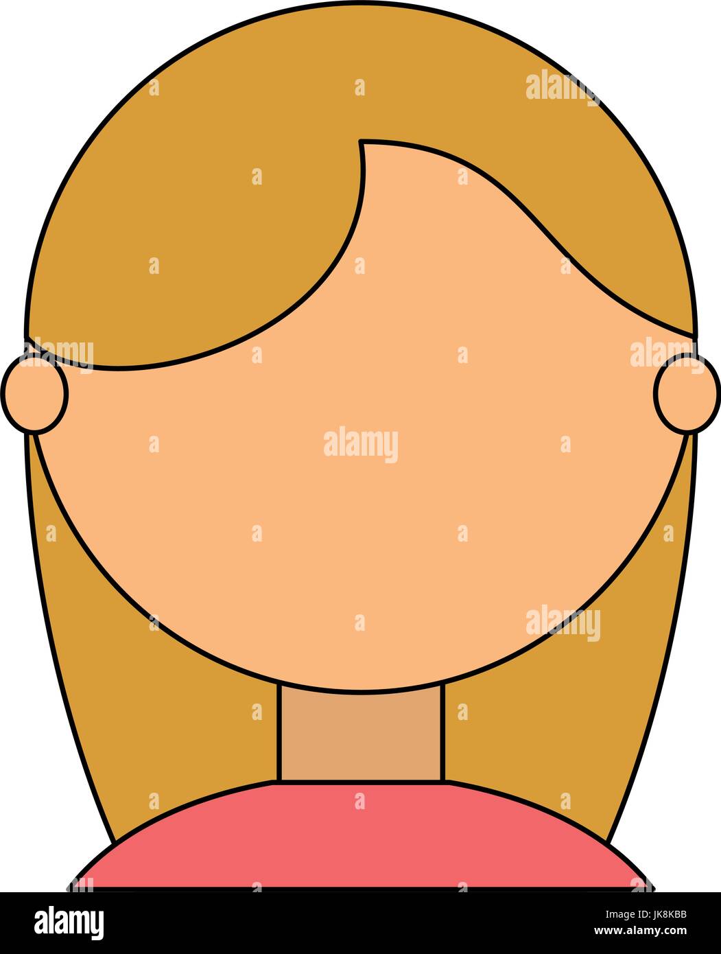 Blondie girl Stock Vector Images - Alamy