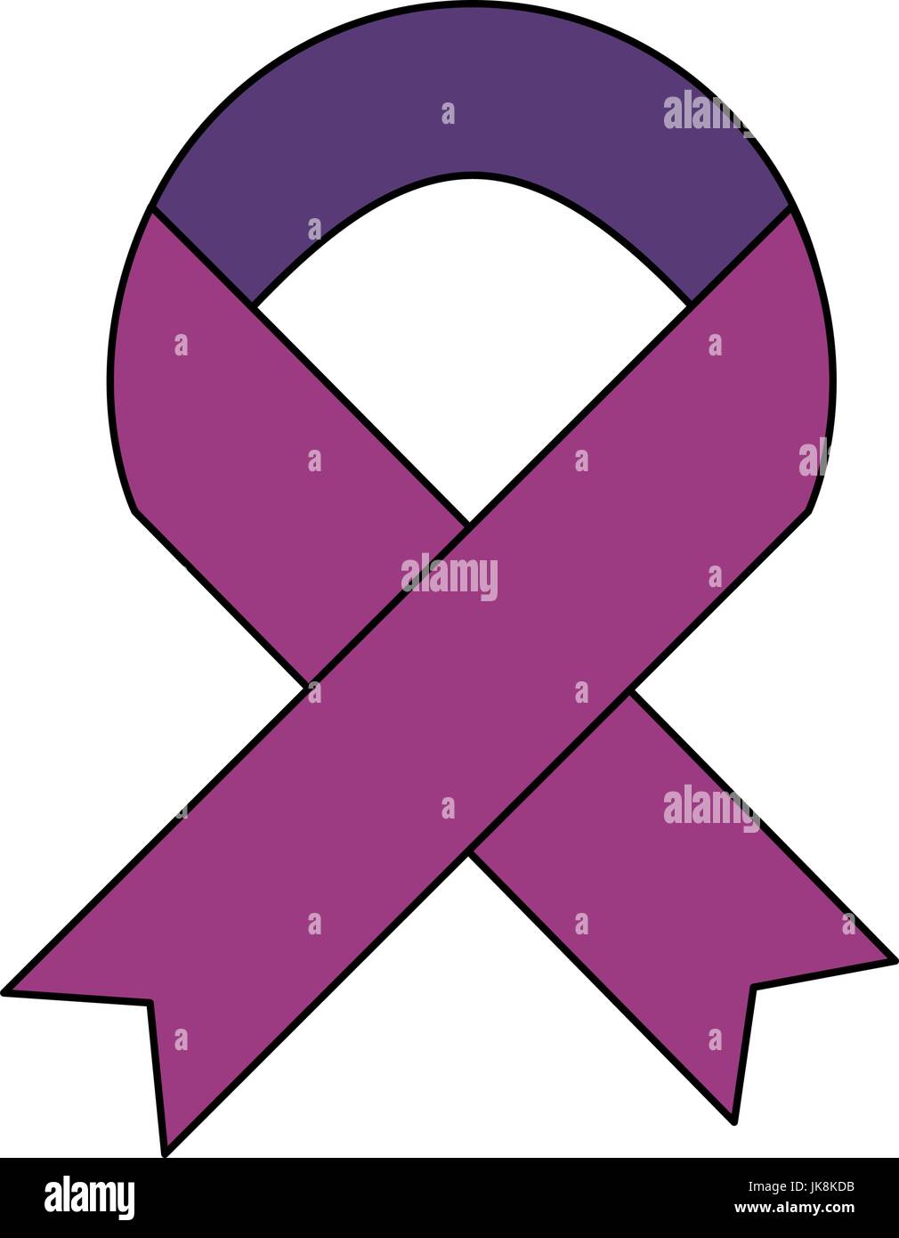 Peace ribbon symbol Stock Vector Image & Art - Alamy