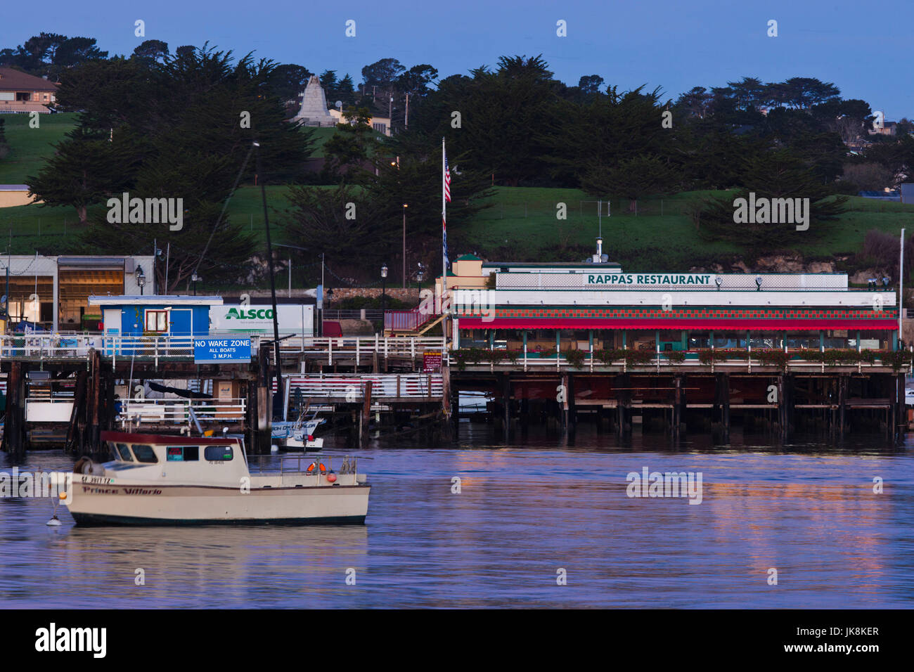 USA, California, Central Coast, Monterey, Fishermans Wharf, Monterey ...
