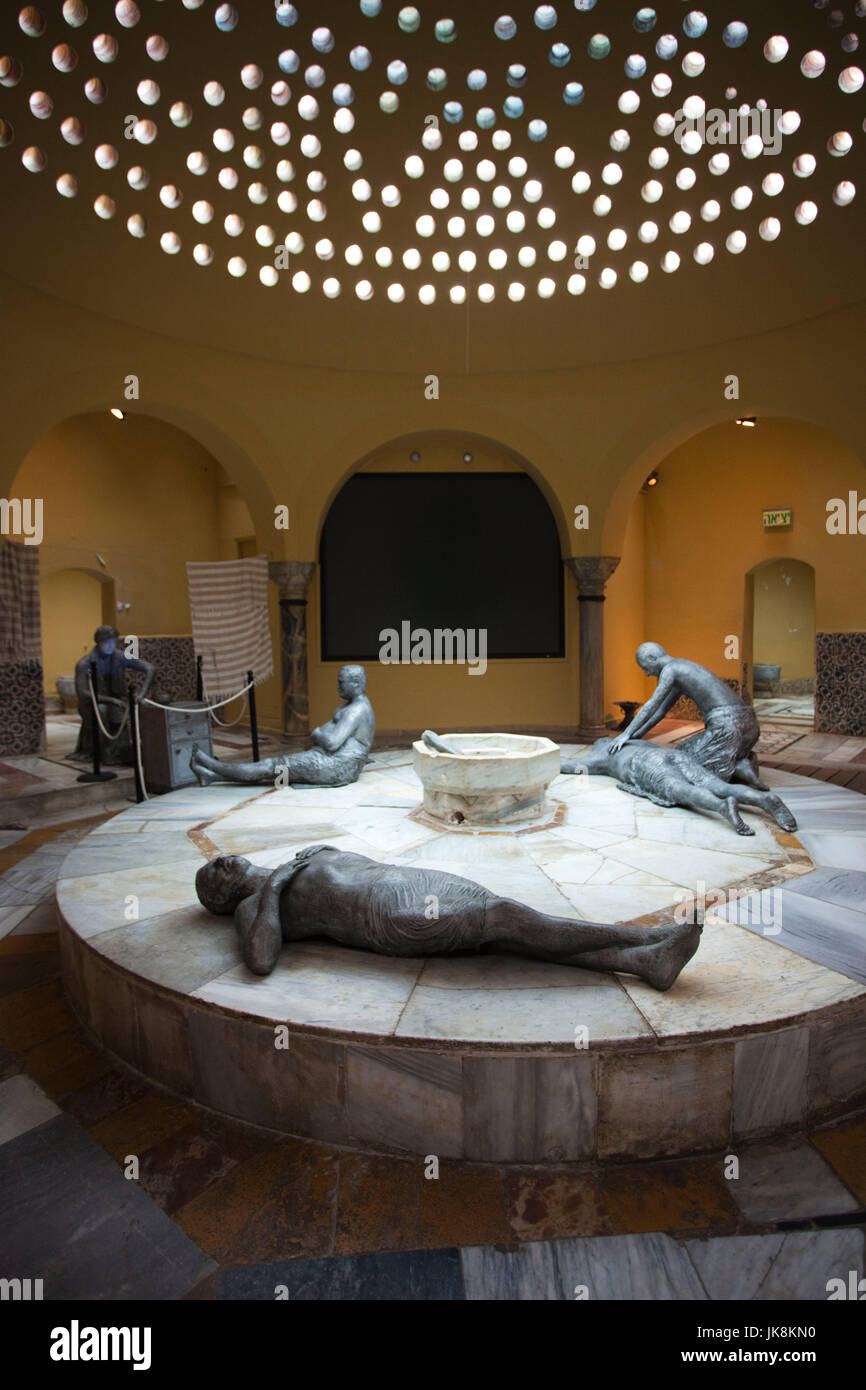 Israel, North Coast, Akko-Acre, ancient city, Hammam Al-Pasha Turkish ...