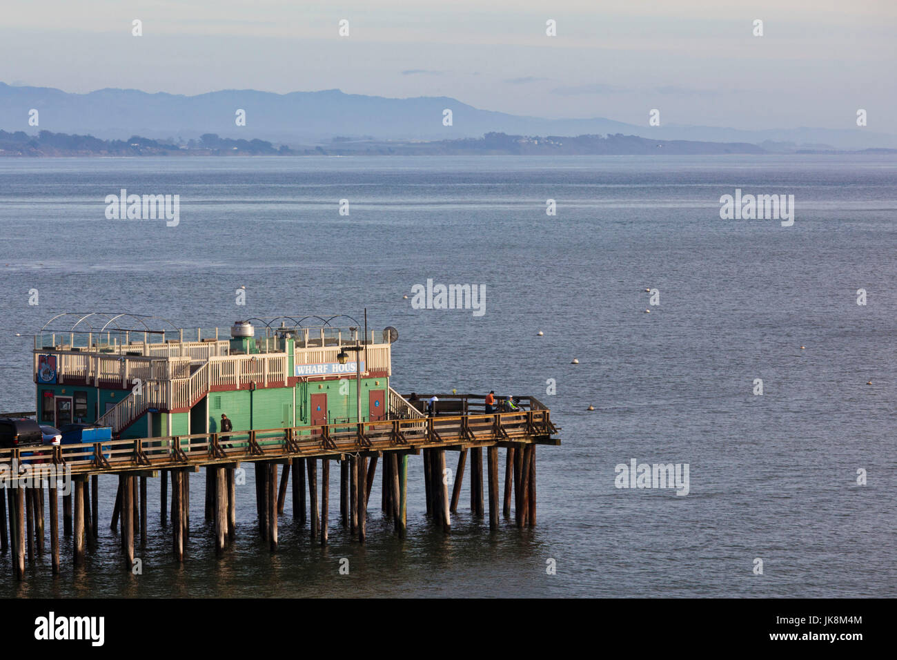 USA, California, Central Coast, Capitola, Capitola Pier Stock Photo - Alamy