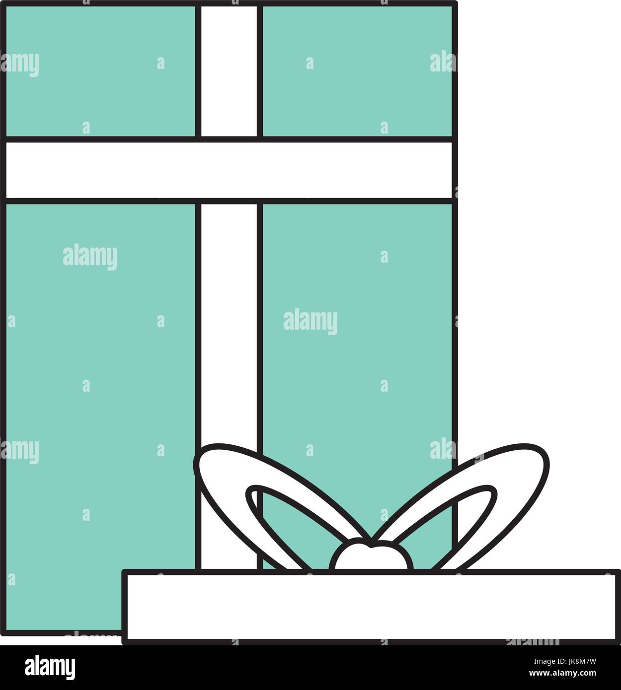 Gift box symbol Stock Vector Image & Art - Alamy