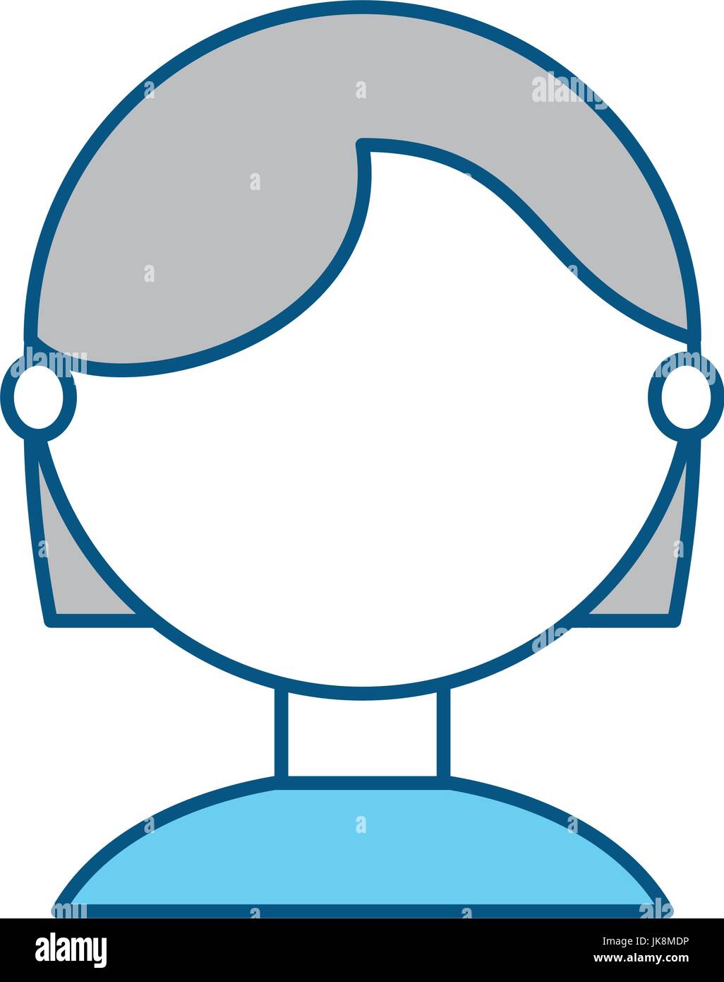 Young woman faceless cartoon Stock Vector Image & Art - Alamy