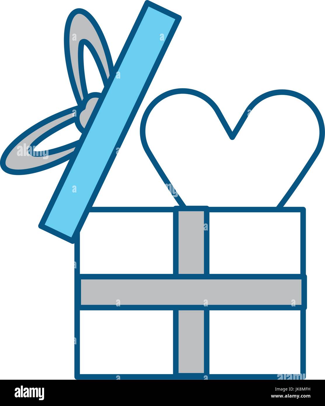 Gift box symbol Stock Vector Image & Art - Alamy