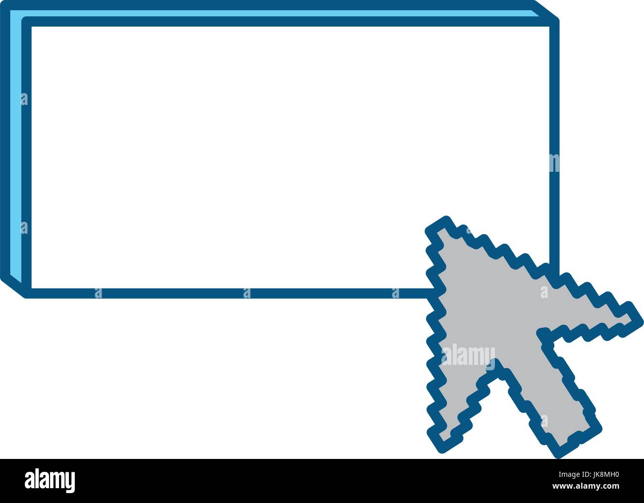 Click cursor symbol Stock Vector Image & Art - Alamy