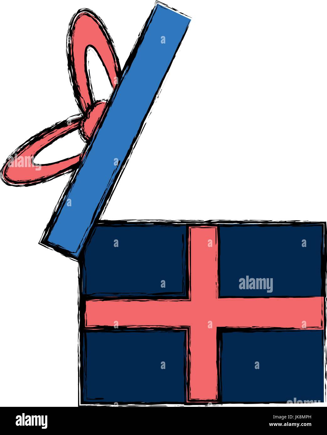 Gift box symbol Stock Vector Image & Art - Alamy