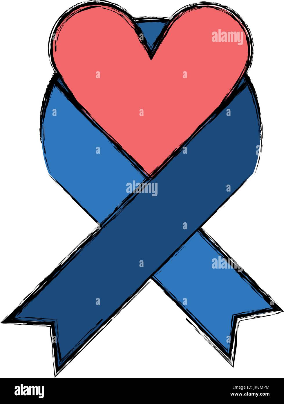 Peace ribbon symbol Stock Vector Image & Art - Alamy