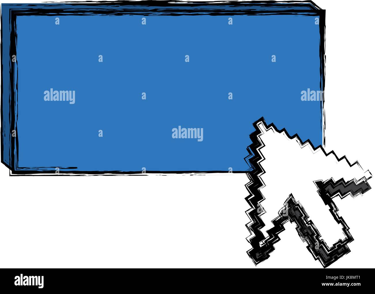 Click cursor symbol Stock Vector Image & Art - Alamy
