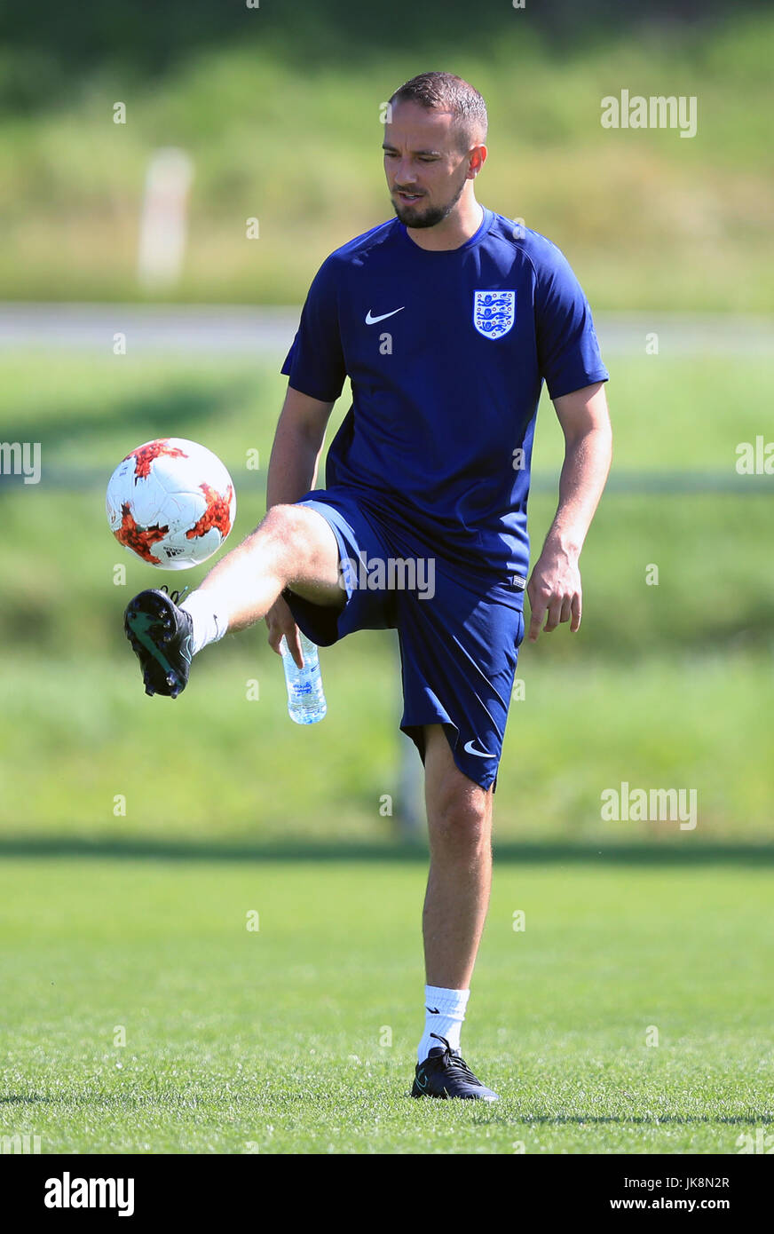 England Women manager Mark Sampson during a training session at ...