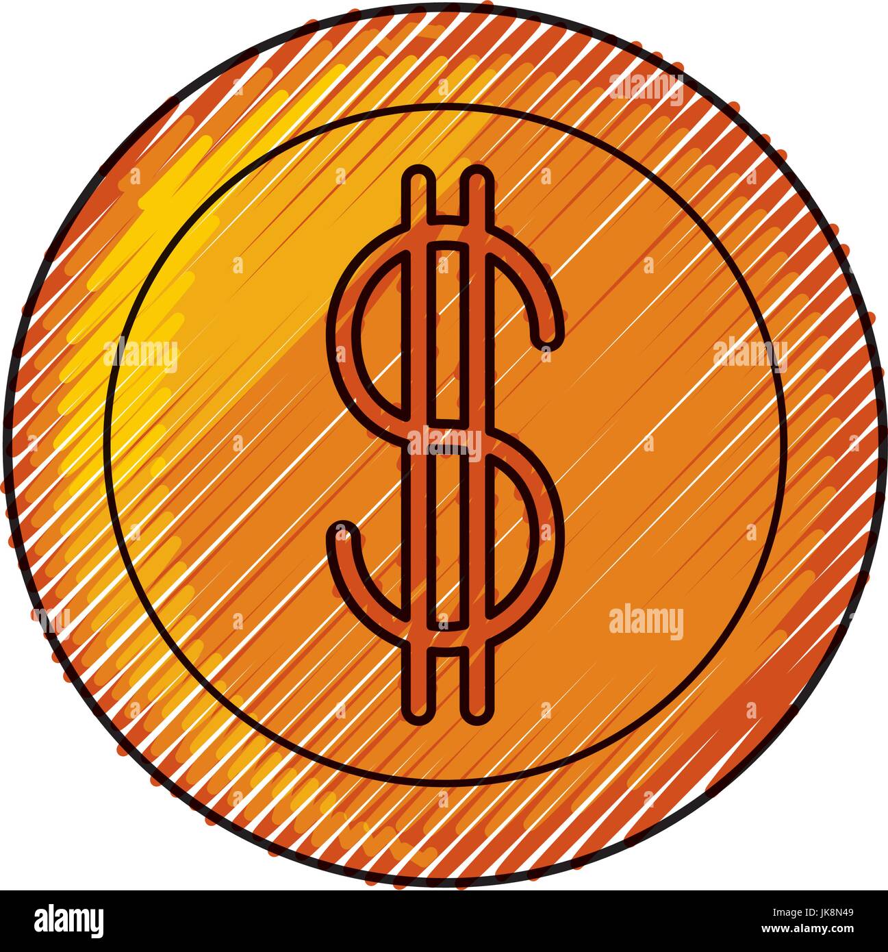 Isolated coin money Stock Vector Image & Art - Alamy