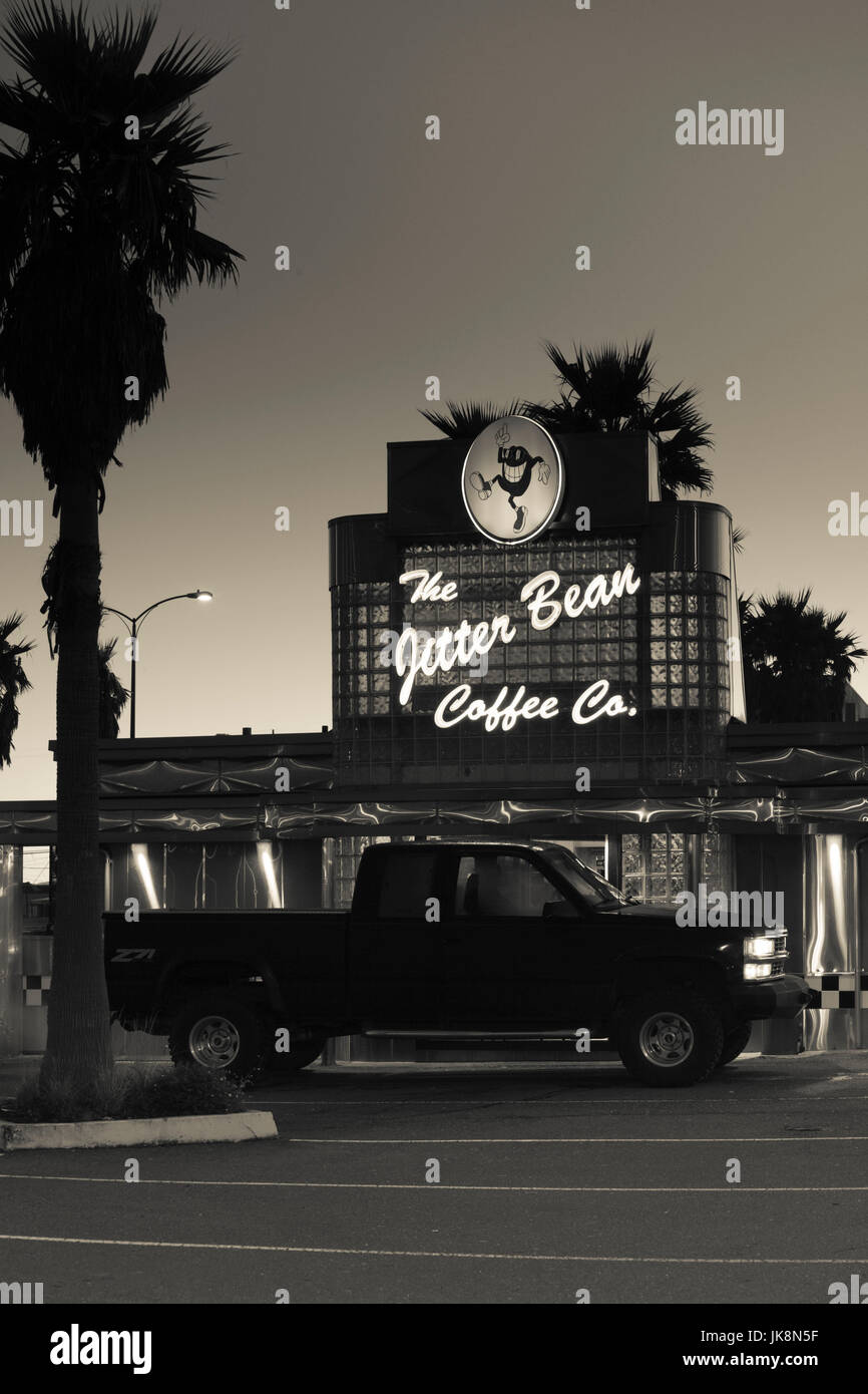 USA, California, Northern California, North Coast, Eureka, Jitter Bean ...