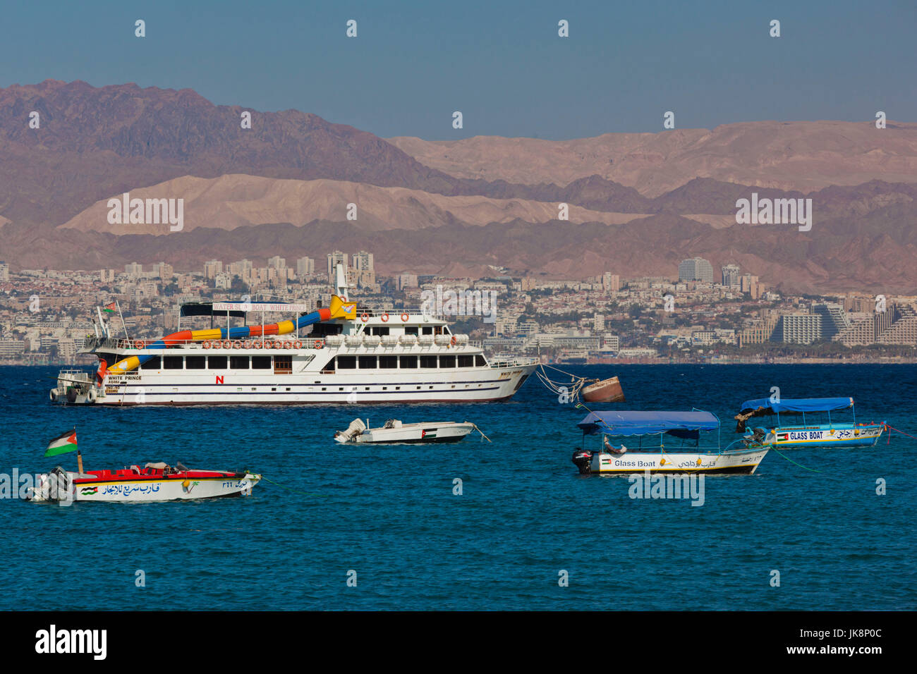Aqaba Port Jordan Middle East Stock Photos & Aqaba Port Jordan Middle ...