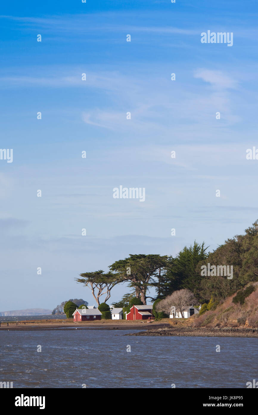 USA, California, Northern California, North Coast, Tomales Bay ...