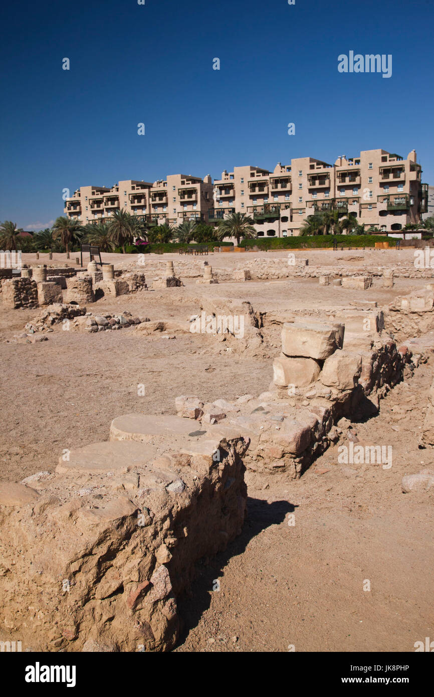 Jordan, Aqaba, ruins of the ancient city of Ayla Stock Photo - Alamy