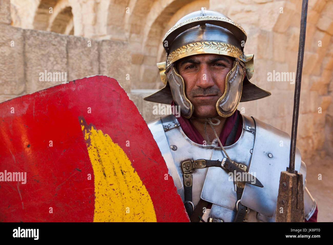 Jordan, Jerash, Roman Army and Chariot Experience, Roman Centurion, R ...