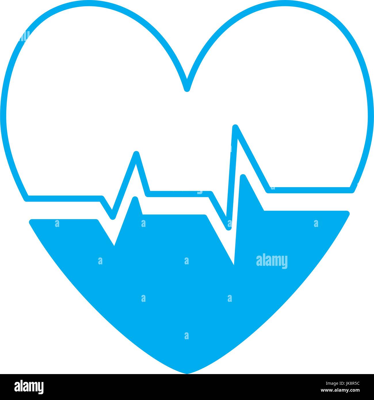 cardio heart icon Stock Vector Image & Art - Alamy