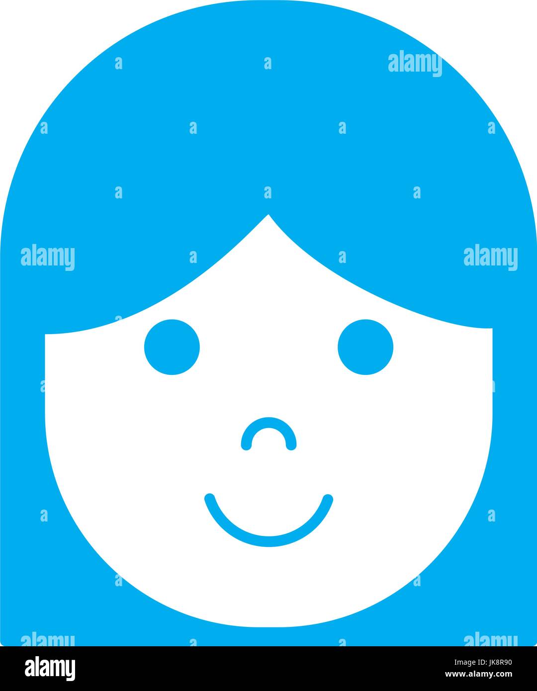 cartoon woman icon Stock Vector Image & Art - Alamy