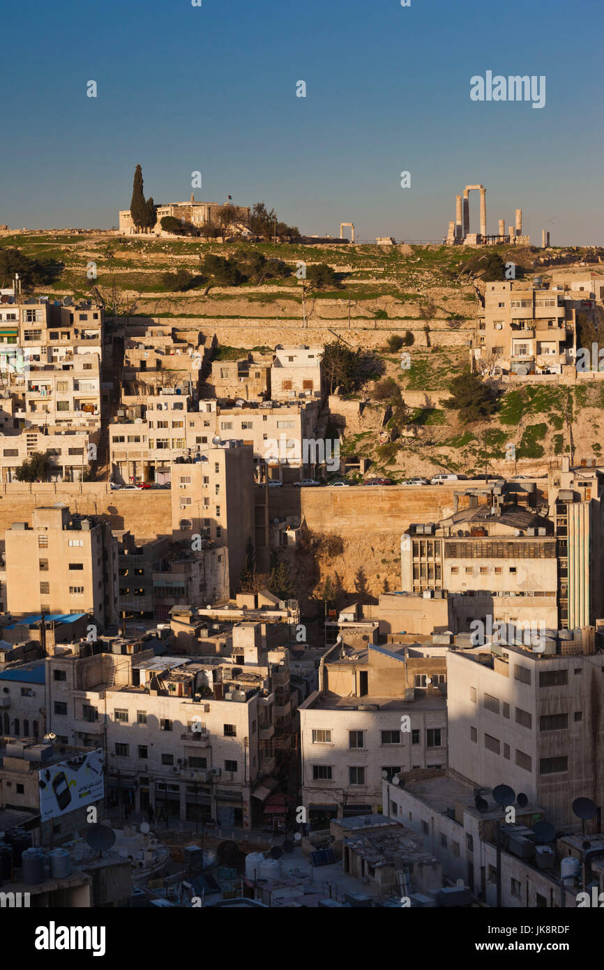 Elevated view of central amman and citadel hi-res stock photography and ...